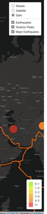 GitHub - gasconma1960/Mapping_Earthquakes: Use HTML, Leaflet, JavaScript and others
