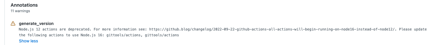 Warning In Workflow About Set Output · Issue 609 · Actions Setup Node · Github