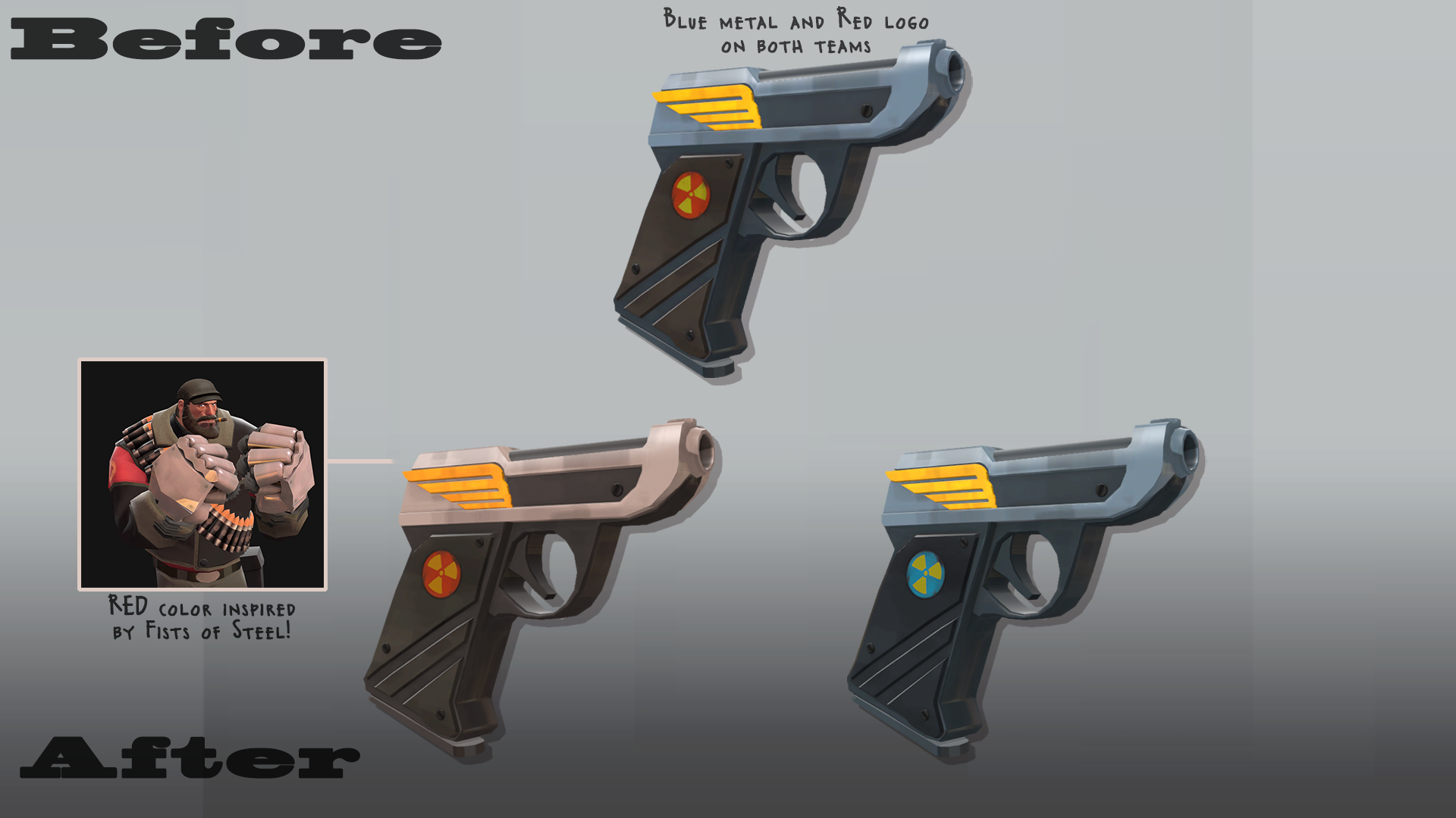 [TF2] Specular Map & Team Color revisions for weapons · Issue #4497 ...