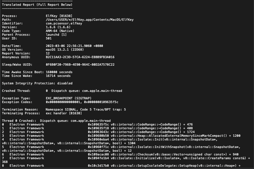 Can't open the app after sign · Issue #7463 · electron-userland ...