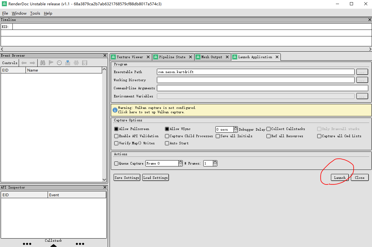 A Error Wrning When I Lauch Any Application In Renderdoc · Issue 2833 · Baldurk Renderdoc · Github