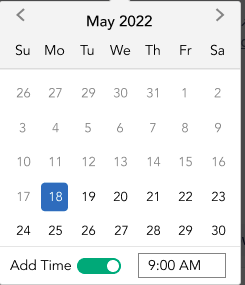 Hide show Time Input base on a footer click · Issue #4005 · Hacker0x01/react-datepicker · GitHub