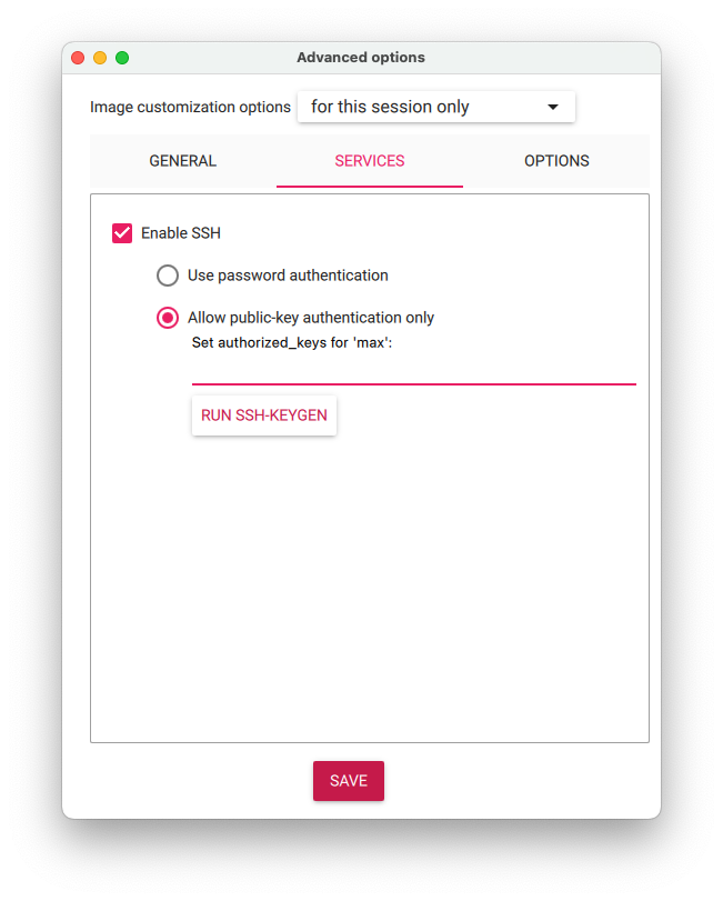 Add documentation for ssh key setup in Imager · Issue #2494 · raspberrypi/documentation · GitHub
