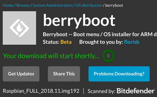 Very Very slow download speeds · Issue #559 · maxnet/berryboot · GitHub