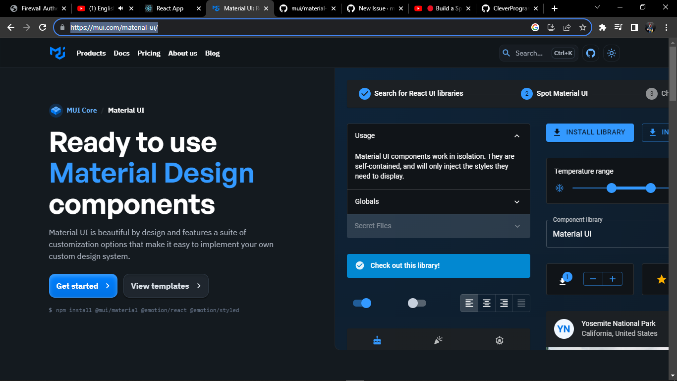 [website] Home page hero is overflowing with broswer zoom on 100% · Issue #38615 · mui/material ...