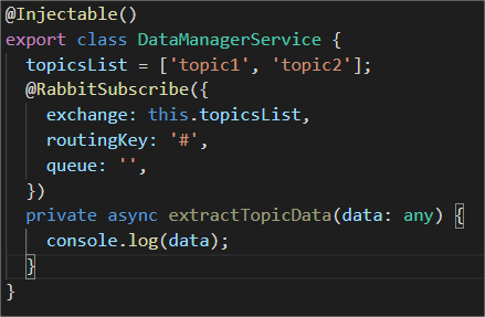 [RabbitMq] Allow dynamic subscription to many topics in one subscribe · Issue #151 · golevelup ...