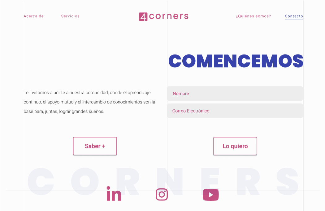 Contact view for mobile · Issue #19 · 4cornerslatam/4Corners-client · GitHub