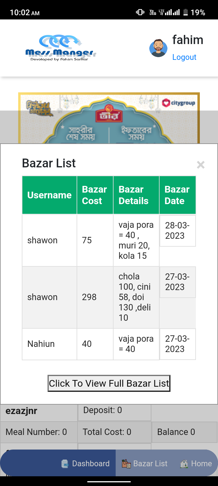 GitHub - devofahim/Meal-Management-System: I have completed my another ...