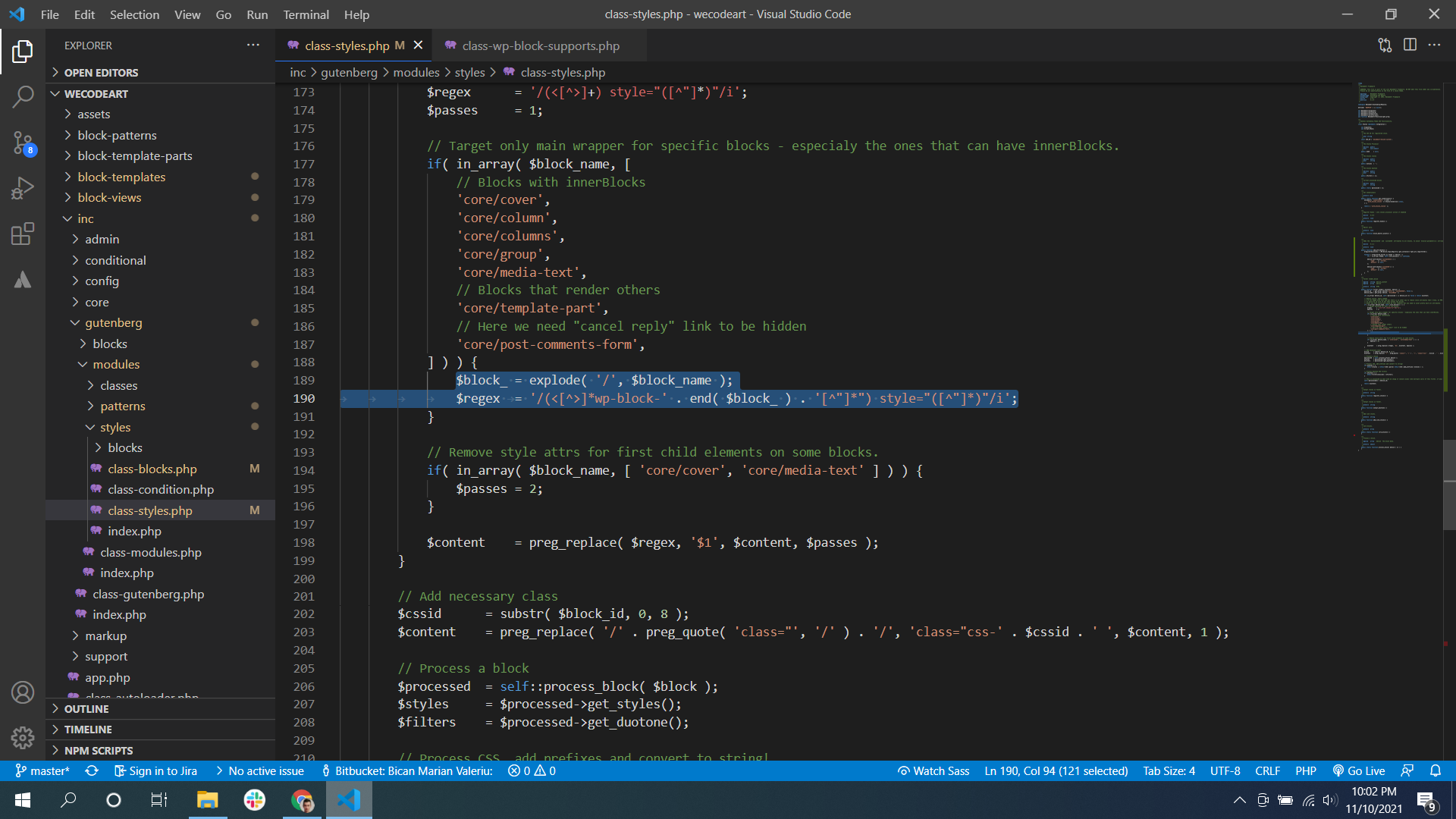 get_block_wrapper_attributes order of supported attributes · Issue ...