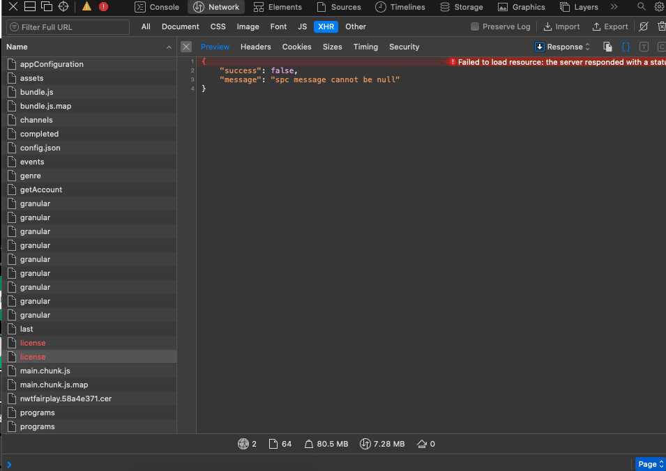 Licence is failing for safari fairplay · Issue #4449 · shaka-project/shaka-player · GitHub