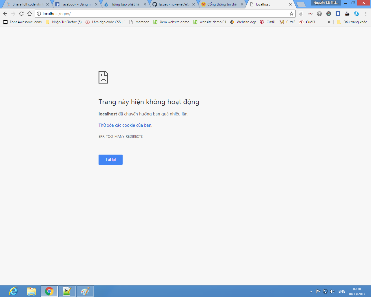 Lỗi trang chủ chuyển hướng quá nhiều lần khi thử nghiệm trên localhost · Issue #37 · nukeviet ...