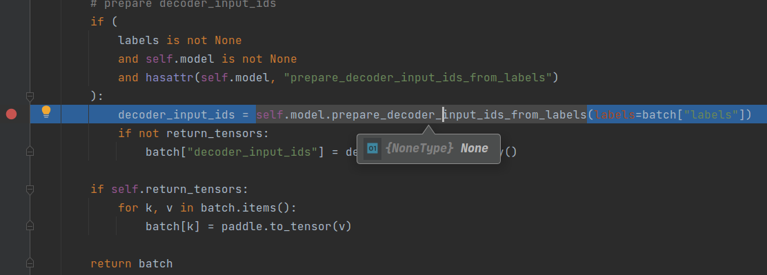 [Bug]: T5 prepare_decoder_input_ids_from_labels return None · Issue #4328 · PaddlePaddle ...