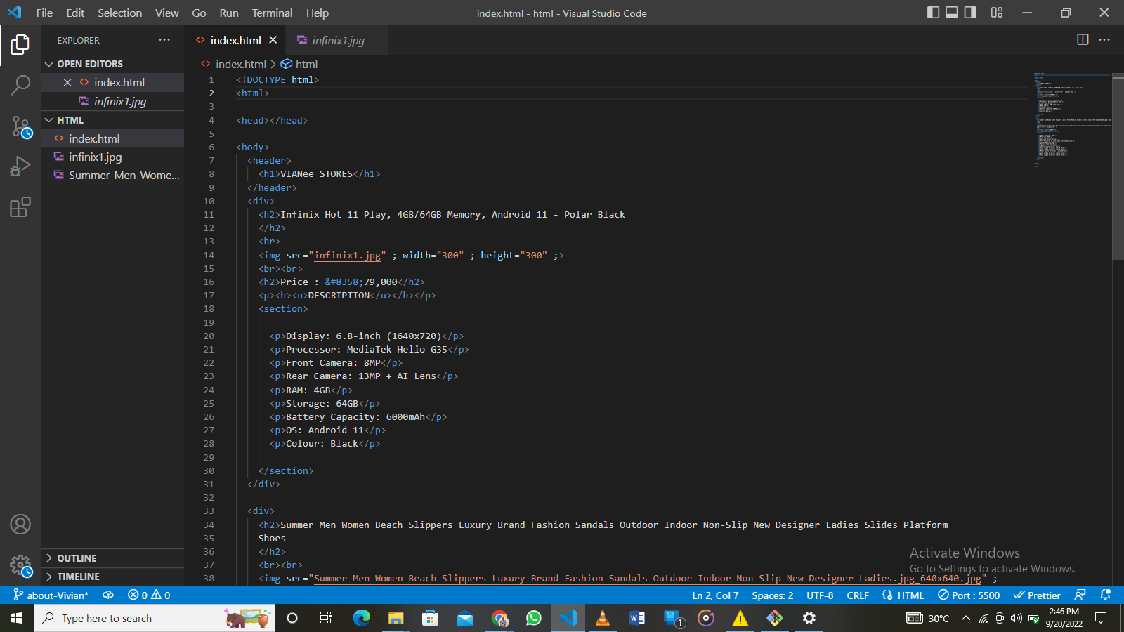 [NDFFET-2] Product Page Using HTML by VivianEke · Pull Request #2025 · Dufuna-CodeCamp/Dufuna ...