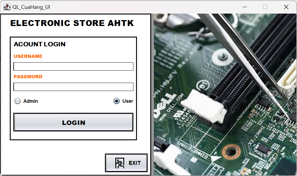 GitHub - DoTruong112/electronic-store-management-app: Java Swing