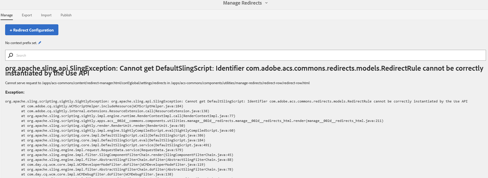 Redirect Manager - Re-arrange action removes data from redirect node ...