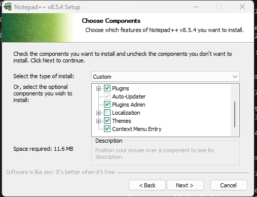 W11 context menu not present (8.5.4 clean install) · Issue #13839 · notepad-plus-plus/notepad ...