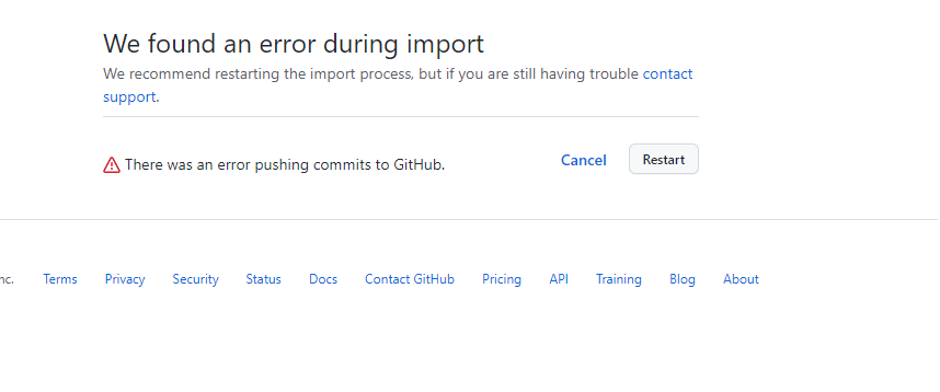 Unable to import the code from gitlab to github · community · Discussion #31589 · GitHub