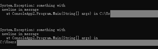 Exception does not render correctly · Issue #489 · spectreconsole/spectre.console · GitHub