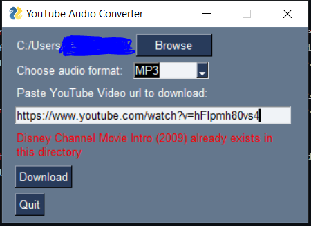 GitHub - marikodes/YouTube-Audio-Converter: Don't use that sketchy ...