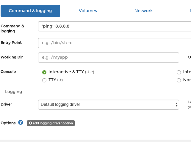 configured logging options are not preserved when edit on existing ...