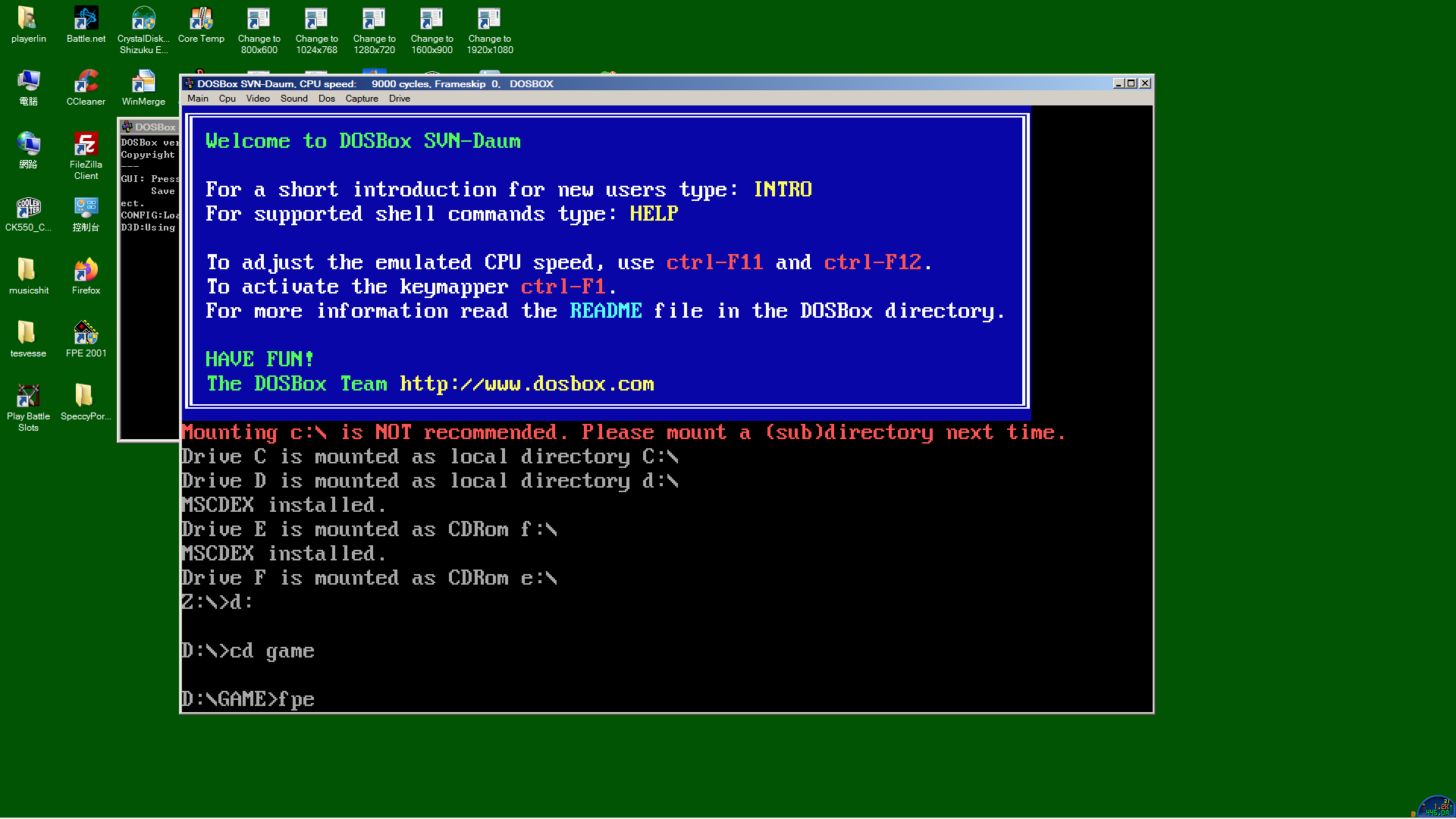 Inf. error displaying when calling a program via batch file with "absolute path" in that batch ...