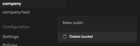 Unable to delete storage folder · supabase · Discussion #9527 · GitHub