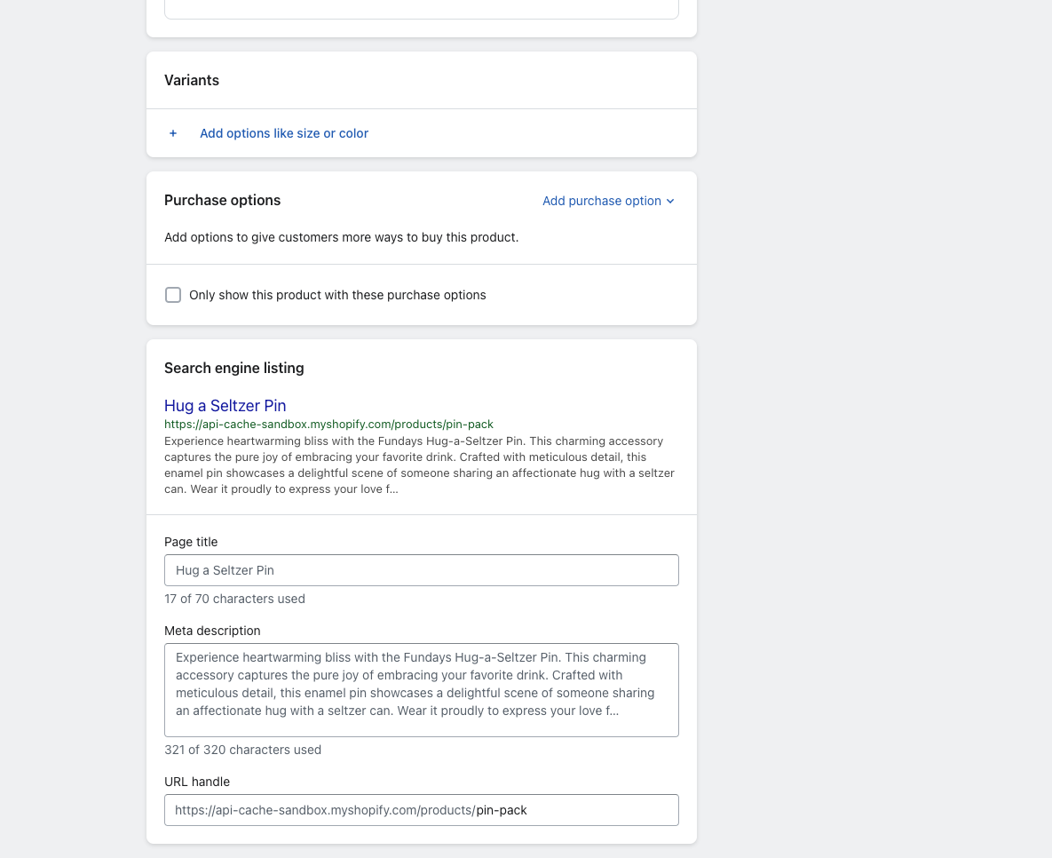 [bug] "Default Title" option on products with no variants · Shopify storefront-api-feedback ...