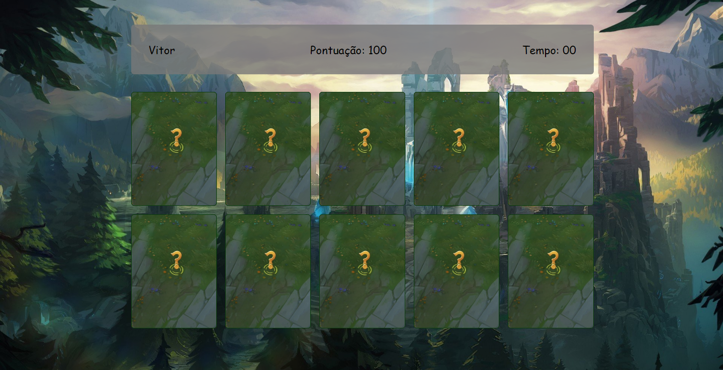 GitHub - jvitor-lima/Jogo-da-Memoria: Memory League