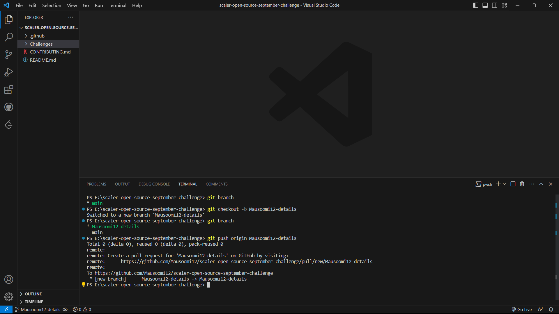 All Challenges : Mausoomi Roy · Issue #268 · scaleracademy/scaler-open-source-september ...