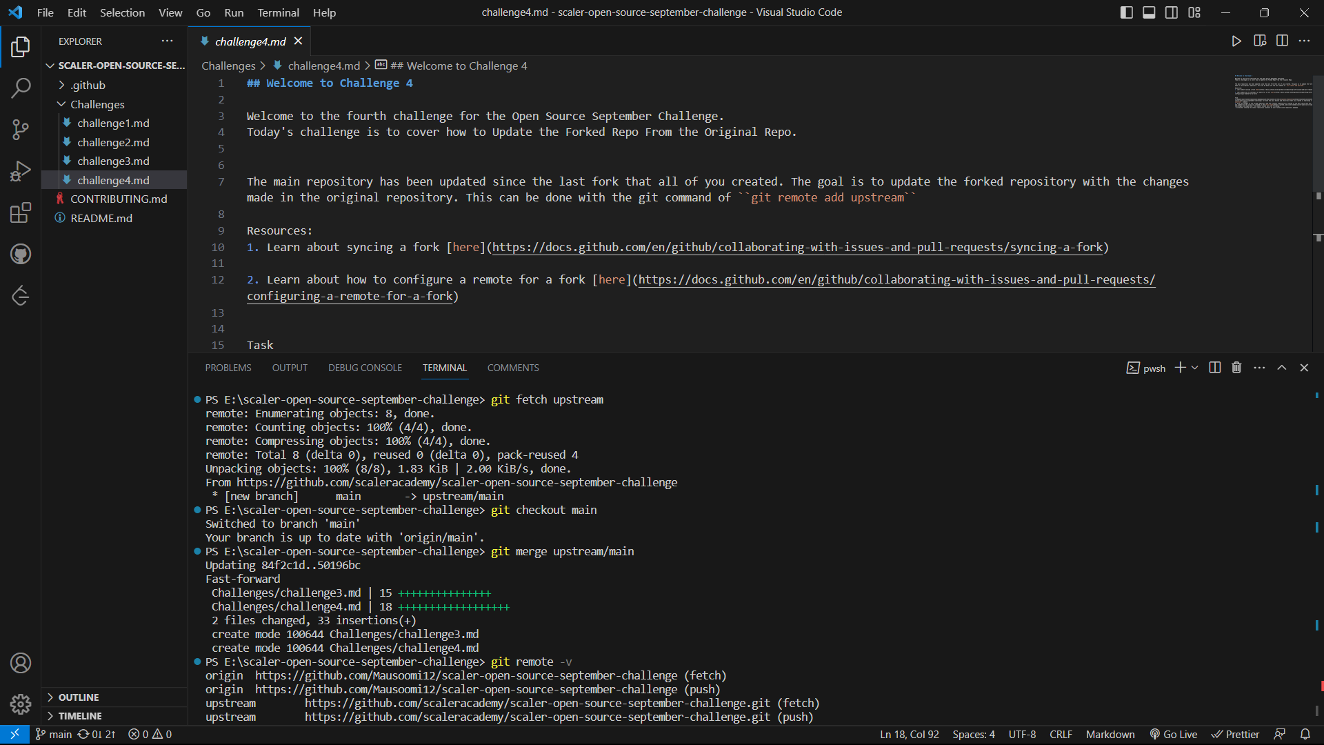 All Challenges : Mausoomi Roy · Issue #268 · scaleracademy/scaler-open-source-september ...