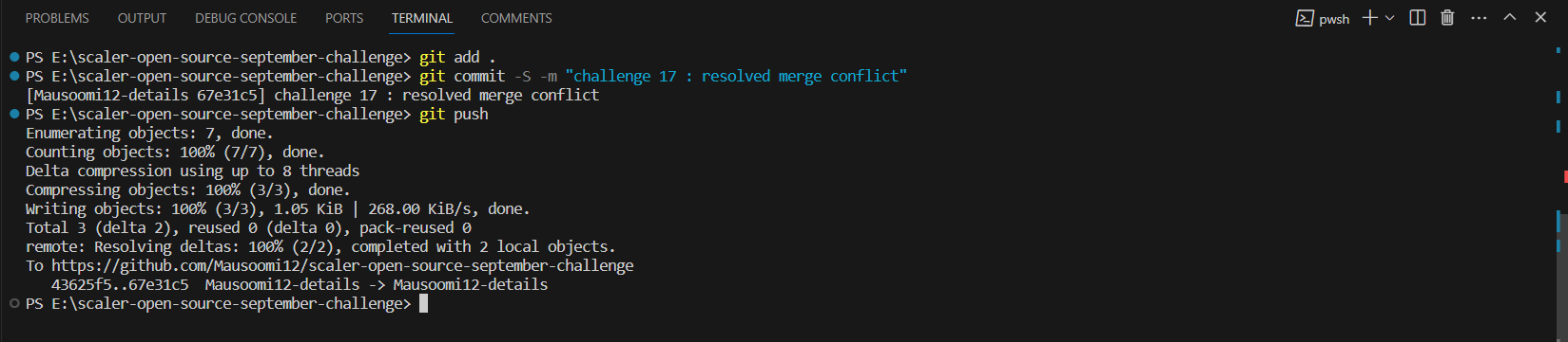 All Challenges : Mausoomi Roy · Issue #268 · scaleracademy/scaler-open-source-september ...