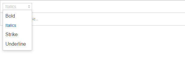 How can i group the option like bold, italic, underline in dropdown? · Issue #2985 · slab/quill ...