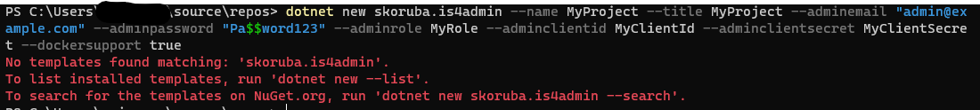 How to install new 2.0.1? · Issue #839 · skoruba/IdentityServer4.Admin · GitHub