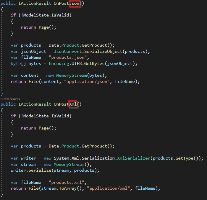 GitHub - ertugrulakdag/razor-json-or-xml-download-master: ea