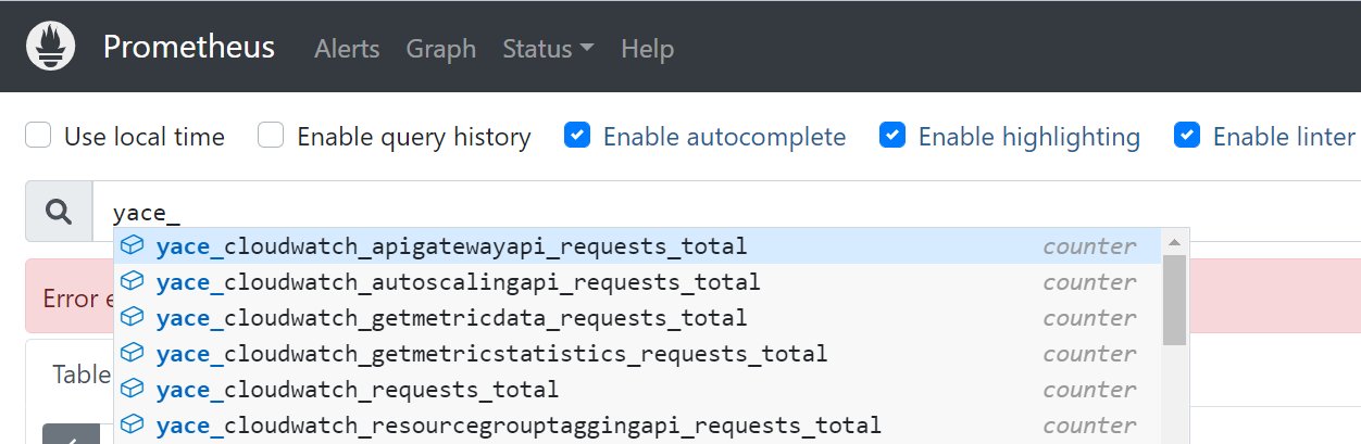 Unable to see the RDS metrics in Prometheus · Issue #705 · prometheus-community/yet-another ...