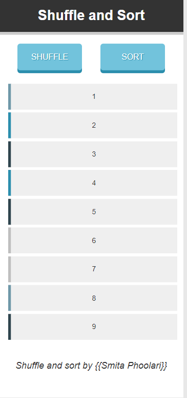 GitHub - smita-phoolari/Shuffle-Sort