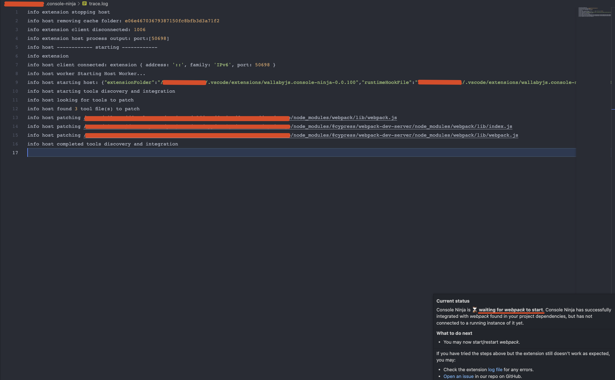 [Bug]: Code Ninja extension is not working with my Docker React app (Webpack) · Issue #125 ...