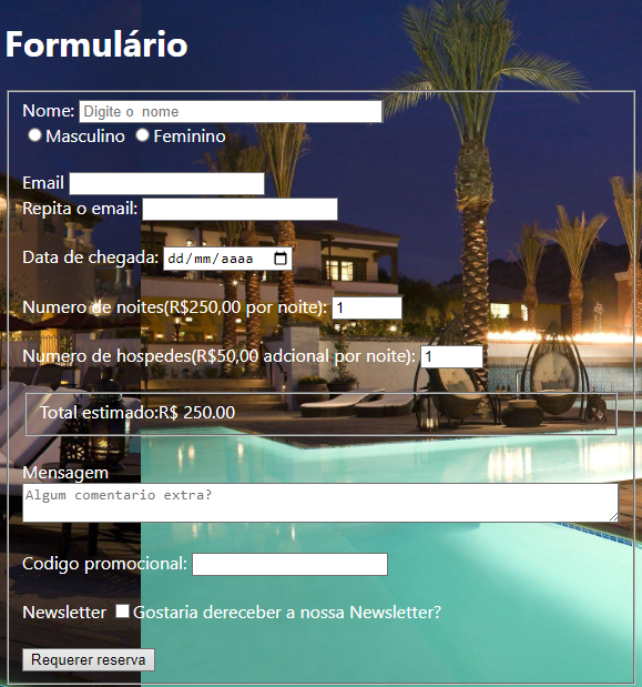GitHub - nathanmacielviana/Formulario: Formulario simples de uma Hotelaria (primeiro projeto)