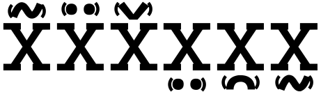 Combining parentheses are too close to some diacritics · Issue #1032 ...