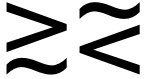 U+2273 and U+2A9D variants have reversed tildes · Issue #38 · notofonts ...
