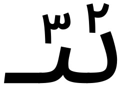 Missing dots on yeh barree with digit above · Issue #83 · notofonts ...