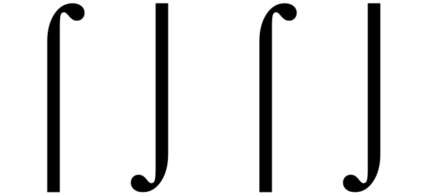 Mirrored mathematical symbols are not actually mirrored · Issue #200 ...