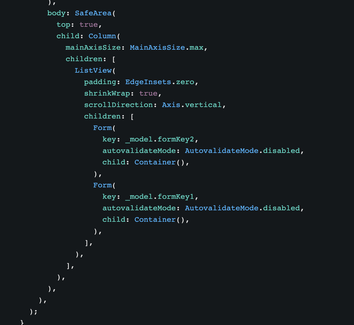 Form Widget Cannot Be In The Listview · Issue 1040 · Flutterflowflutterflow Issues · Github