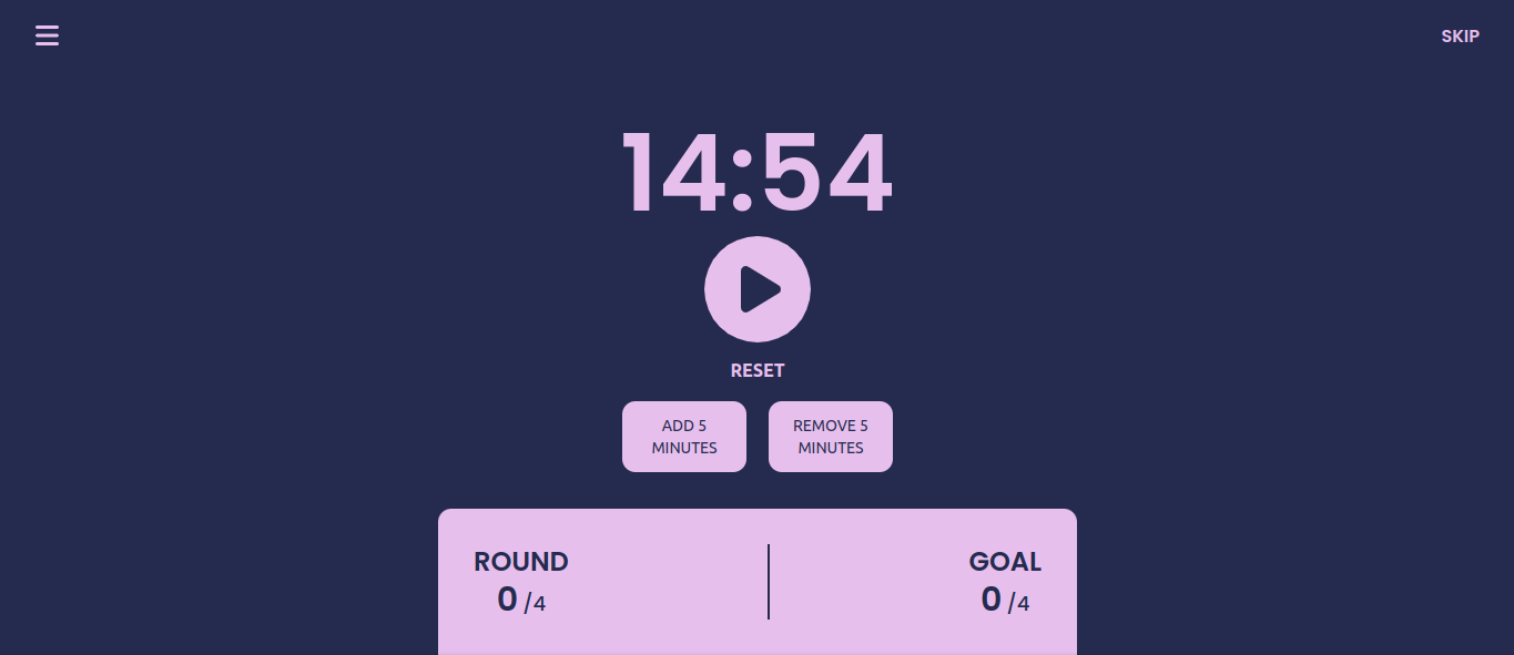 Github Calebchris000pomodoro Timer The Pomodoro Timer Is A 6673