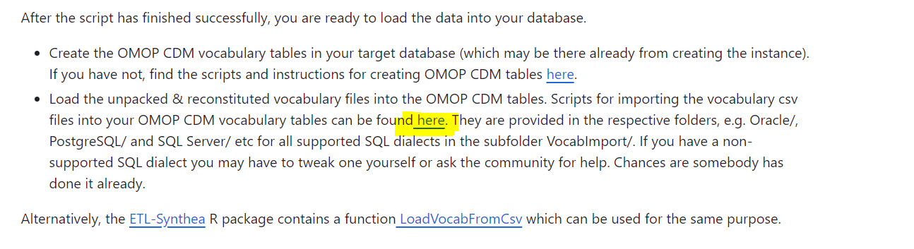 Link in description not working · Issue #901 · OHDSI/Vocabulary-v5.0 · GitHub