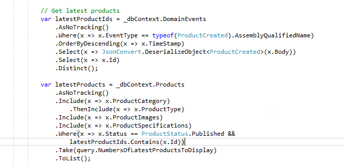 Eager loading fails to include collections for the first item in the ...