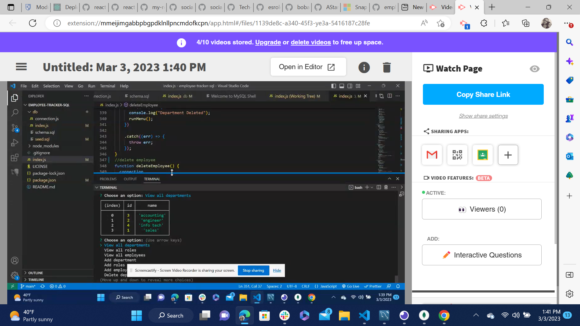 GitHub - AStandish/employee-tracker-sql