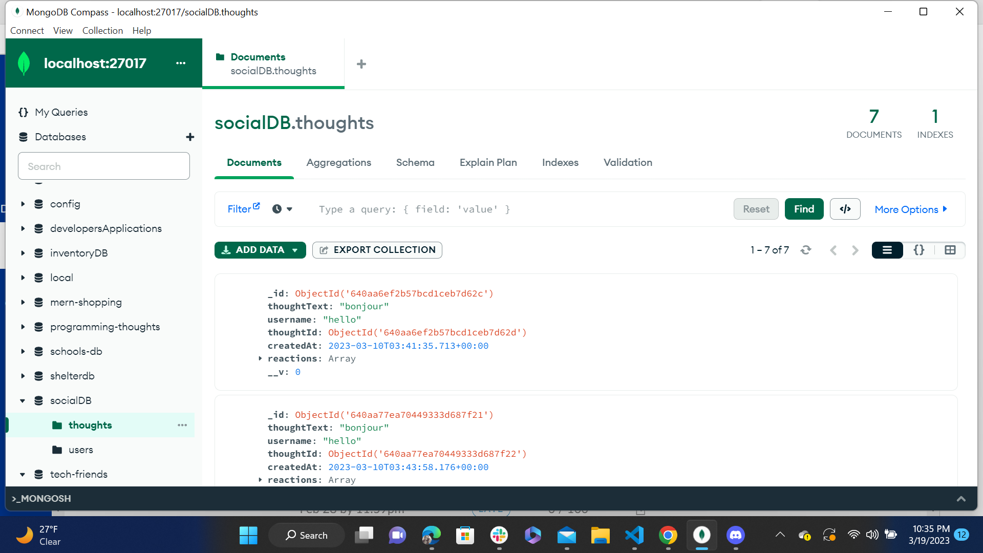 GitHub - AStandish/social-network-api