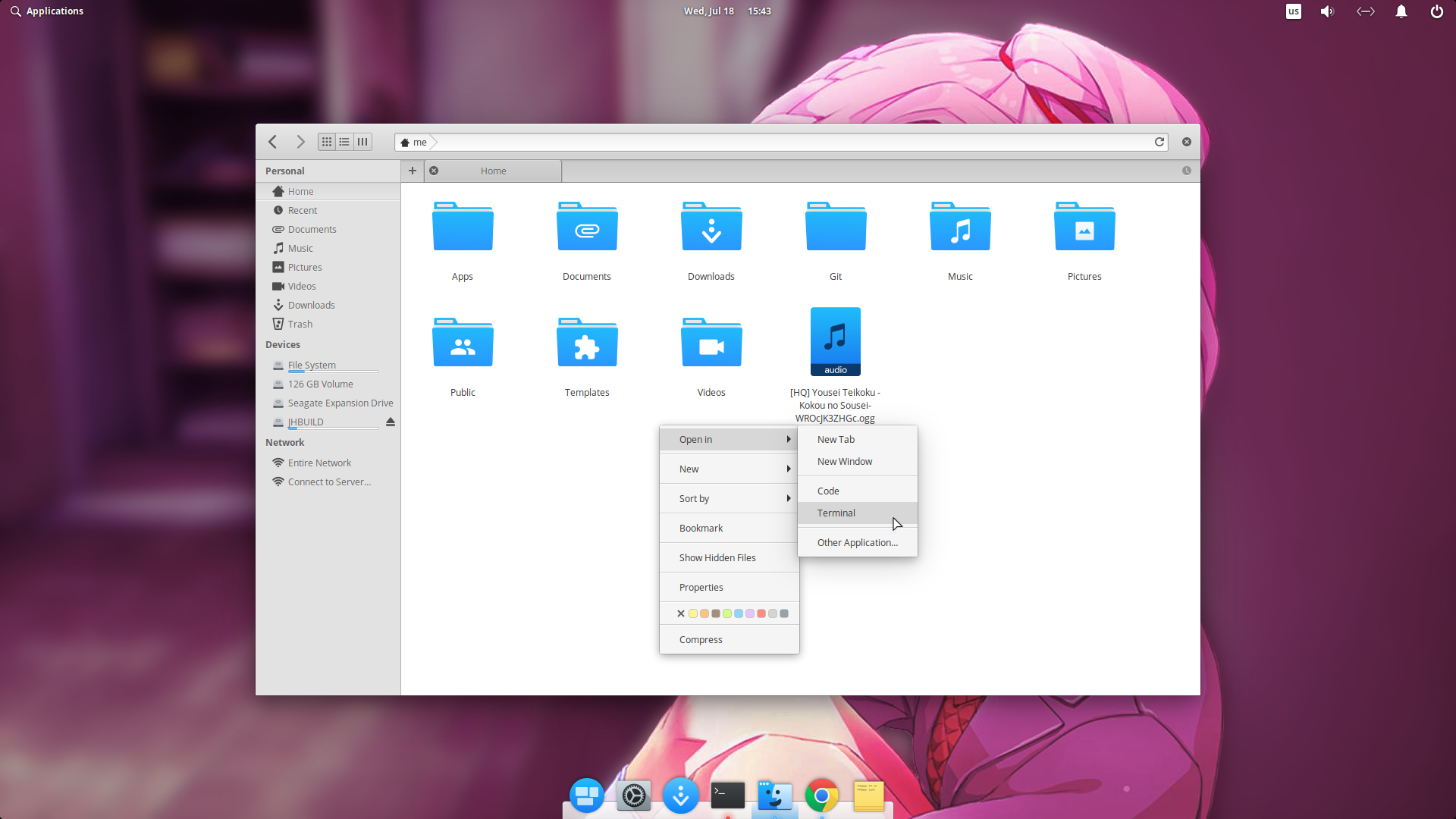 Open in Terminal from Files does not focus Terminal · Issue #284 ...