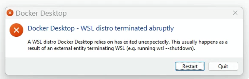 Docker Desktop Dies And Disappears All Docker Queries Fail · Issue 13585 · Docker For Win · Github